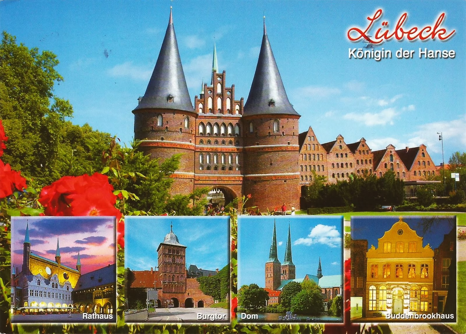 Postcards on My Wall: Hanseatic City of Lübeck, Germany (UNESCO)