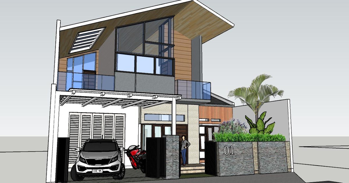 +6281358000083 | sketchup house modelling