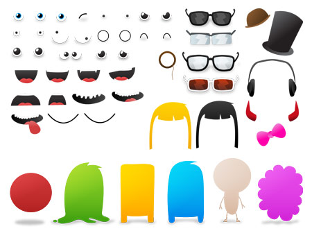 Vector Free: Free Cartoon Character Maker Vectors