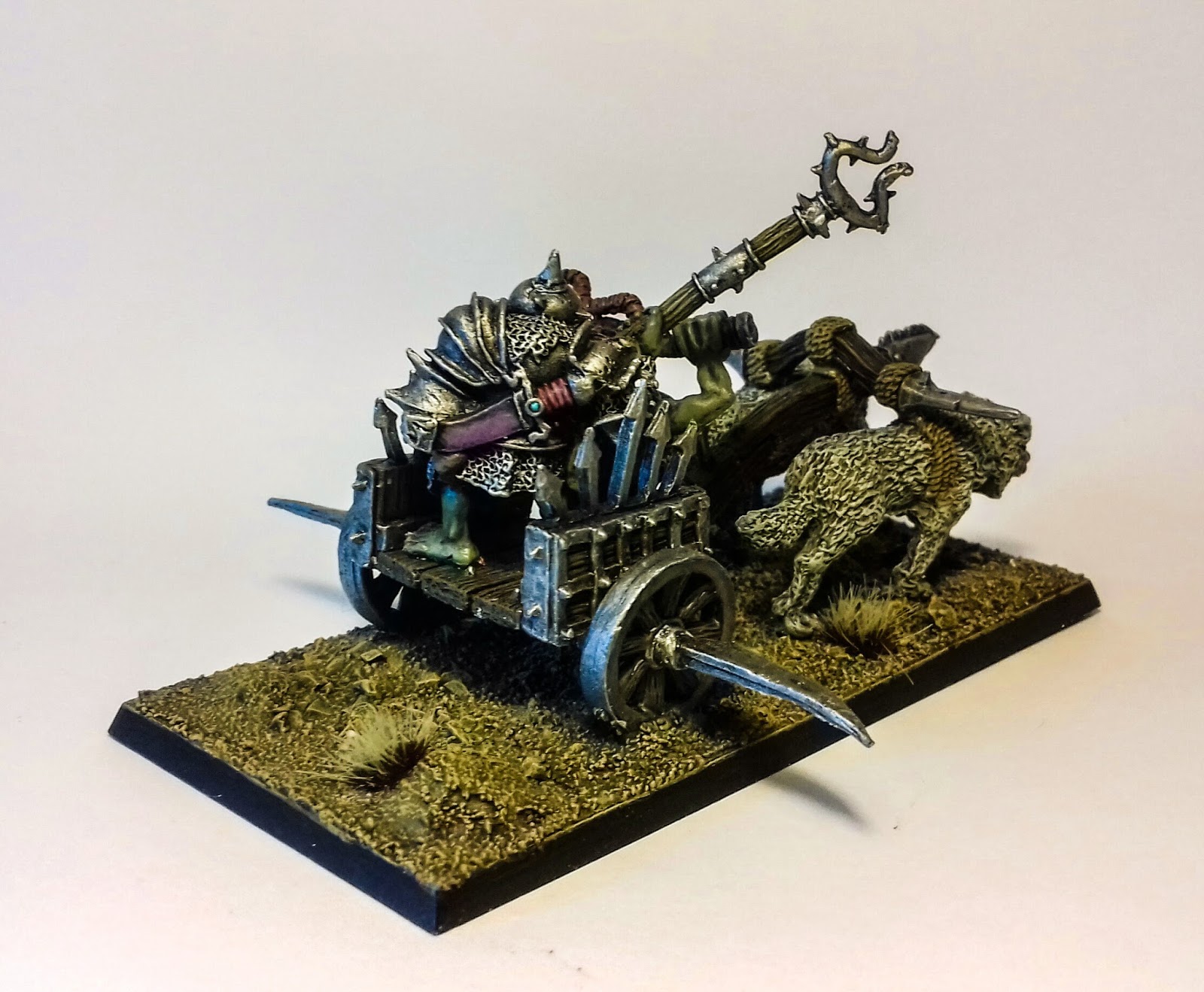 THE WORK OF SHAITAN: Citadel Orc Chariot - Aardbod The Nasty