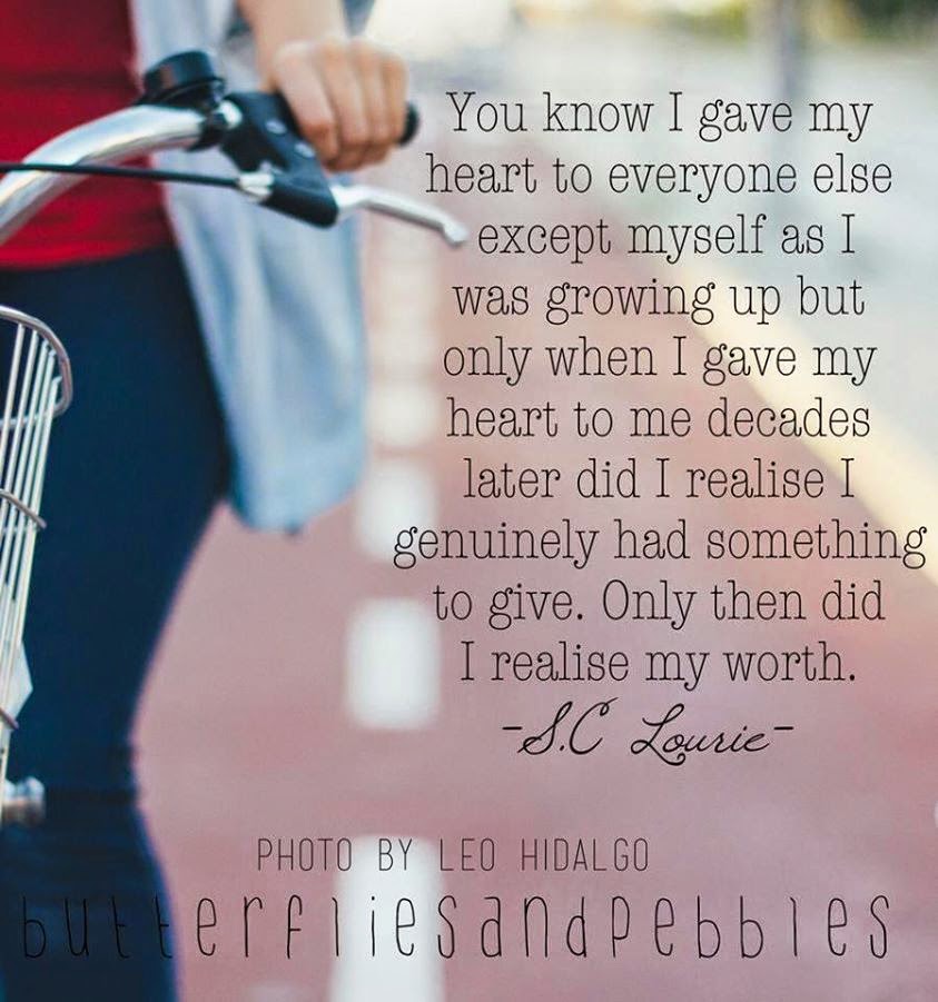 YOU KNOW I GAVE MY HEART TO EVERYONE ELSE EXCEPT MYSELF. - Quotes