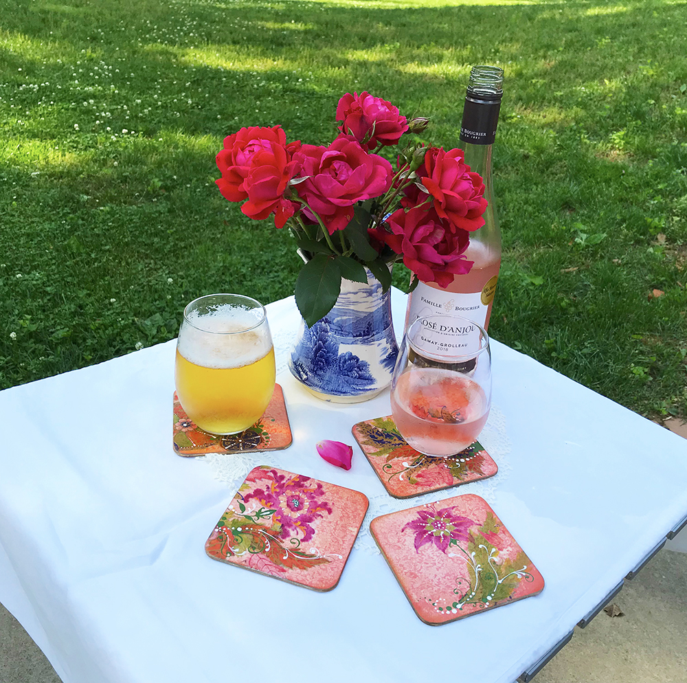 GSL Cuts: Pretty coasters for an alfresco summer