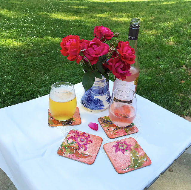 GSL Cuts: Pretty coasters for an alfresco summer