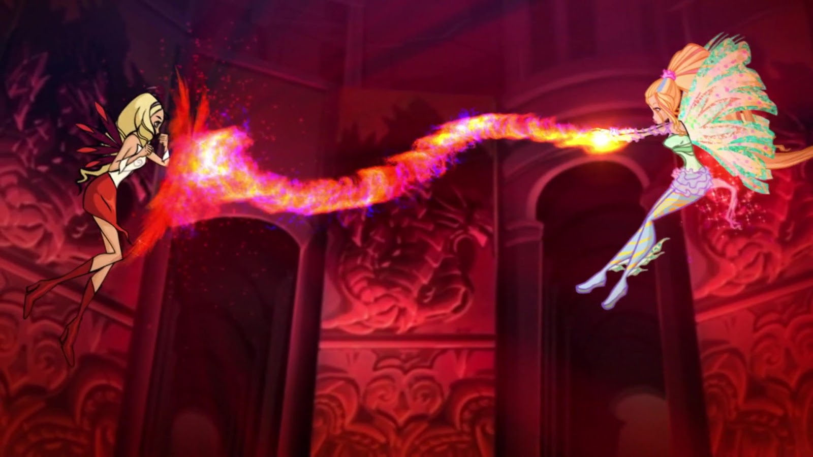 Imágenes y resumen del 6º episodio "Vortex of Flames" Winx Club 6º ...