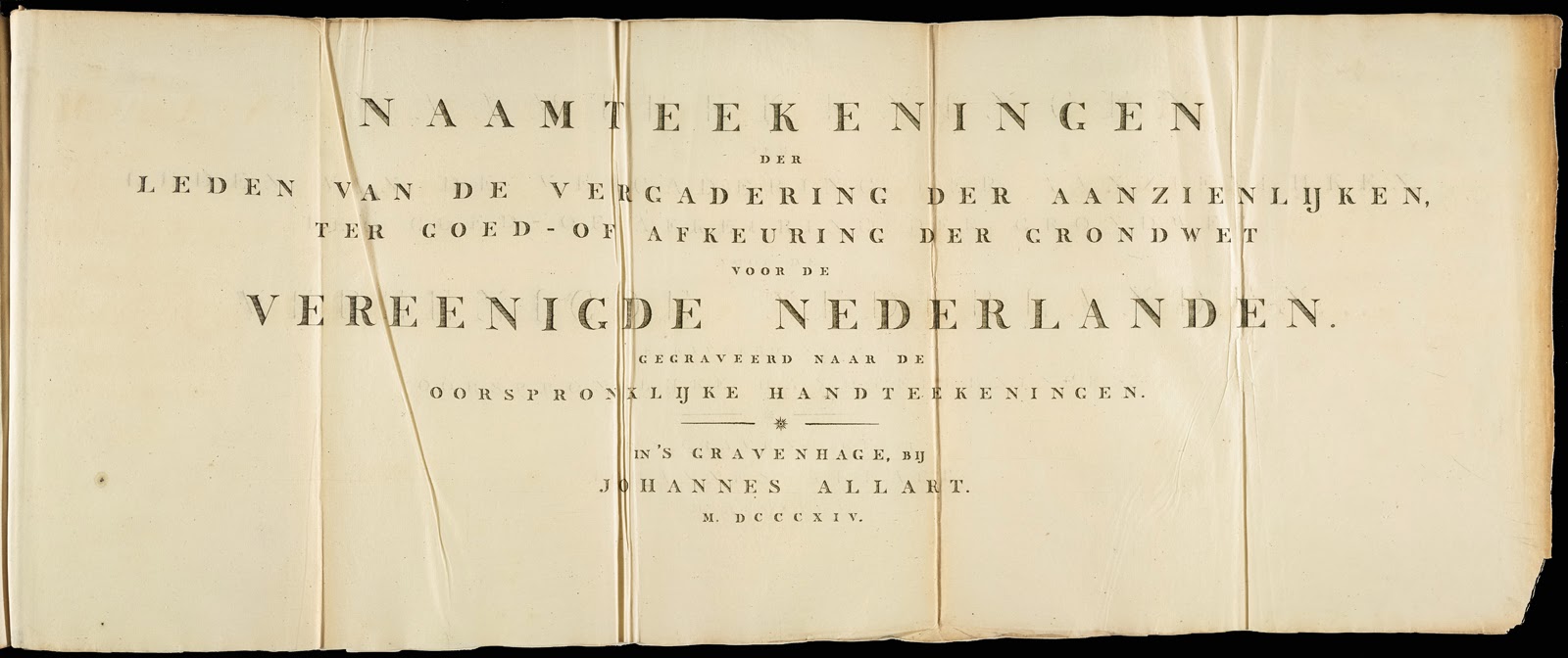 Weblog Brabant-Collectie: De Grondwet van 1814