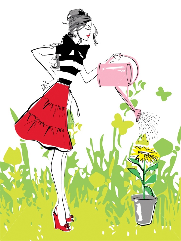 Shemmy Shemmy Shake Shake: Fashionista Friday: Fashion Illustrator ...