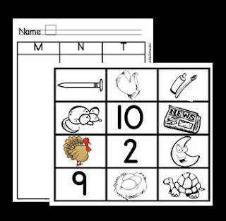 Little Literacy Learners: M, N, T Beginning Sound Sort-FREEBIE