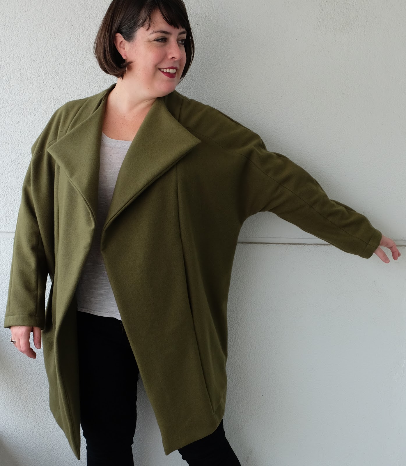 Cookin' & Craftin': Style Arc Riley Coat in Local Wool from Organic ...
