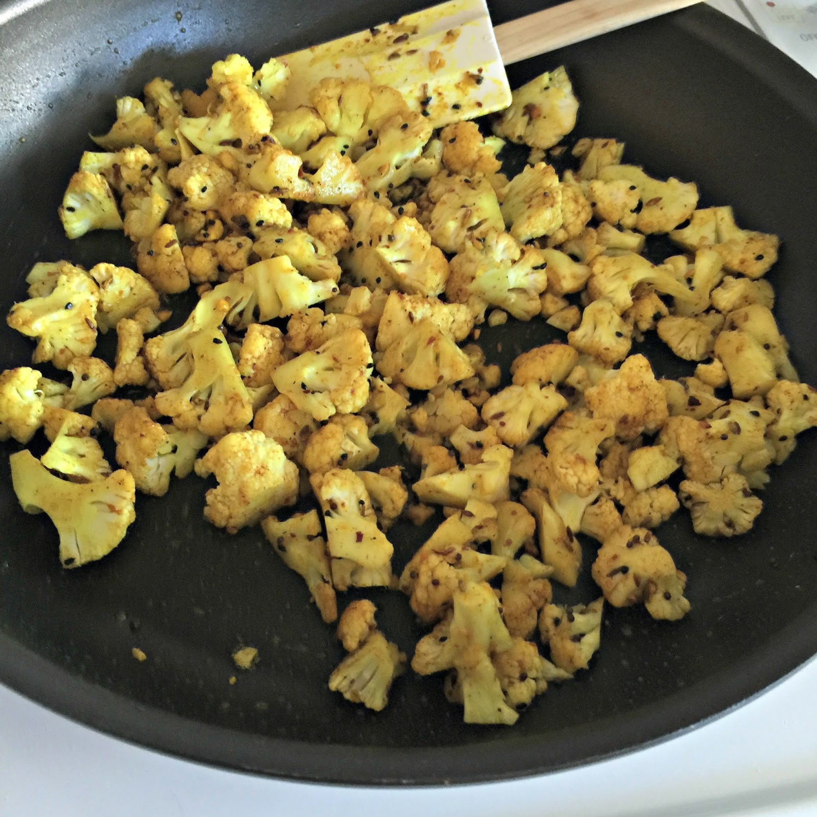 The Enchanted Cook: Golden Curried Cauli