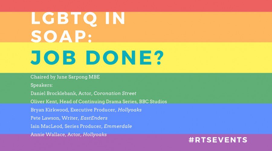 Coronation Street Blog: Review of RTS Event: "LGBTQ In Soap: Job Done?"