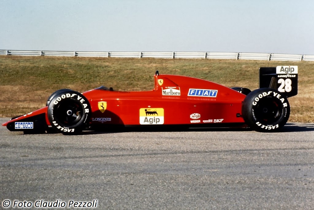 F1/ PRESENTAZIONE DELLA FERRARI F640 1989 - FOTO DI CLAUDIO PEZZOLI ...