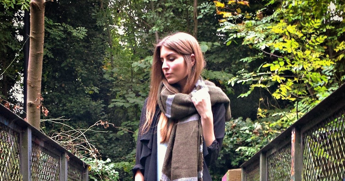 Outfit: Waterfall jacket and blanket scarf | Style Trunk