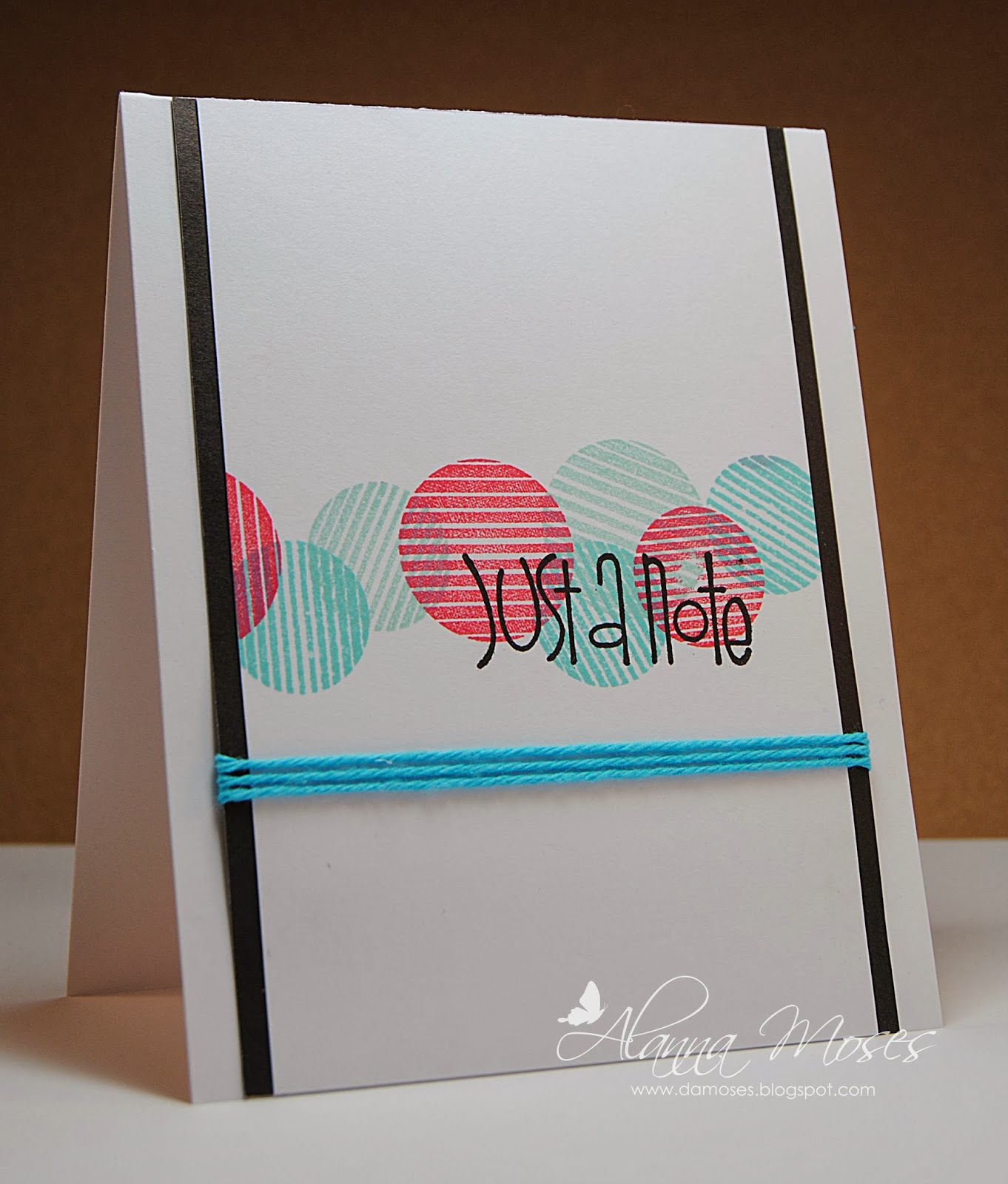 Just a Note | Embellish Craft Love