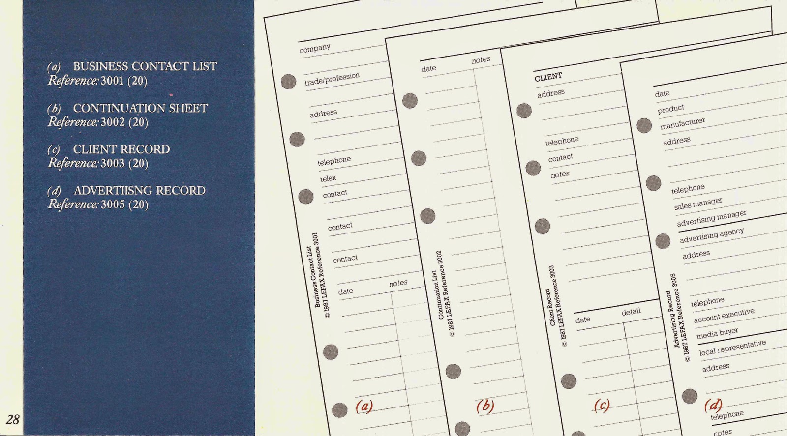 Philofaxy: Lefax 1992 Full Catalogue