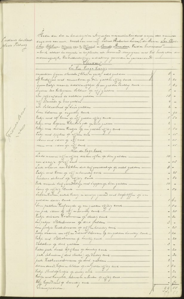 Sprokkels uit het notarieel archief (II)