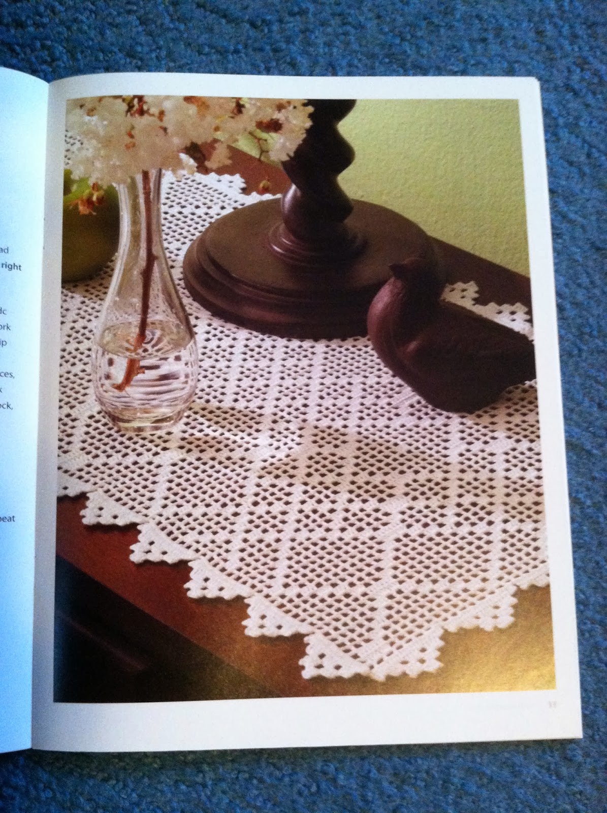 The Farmer's Wife Crochet: Filet Table Runners