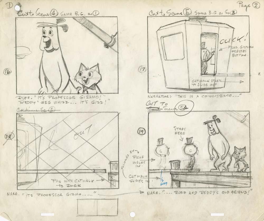 Yowp: Ruff and Reddy Story Drawings