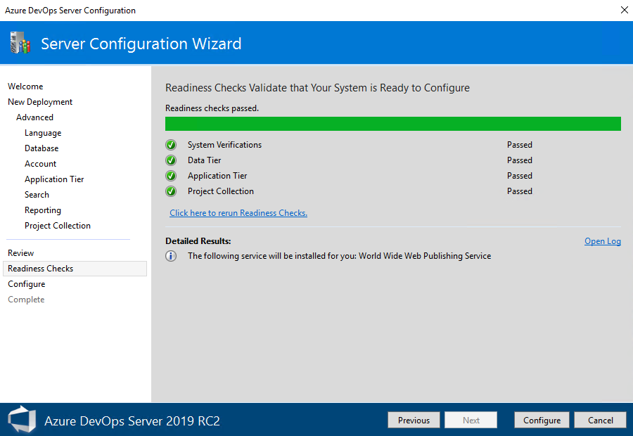 Adventures in DevOps: Install Azure DevOps Server 2019 RC2