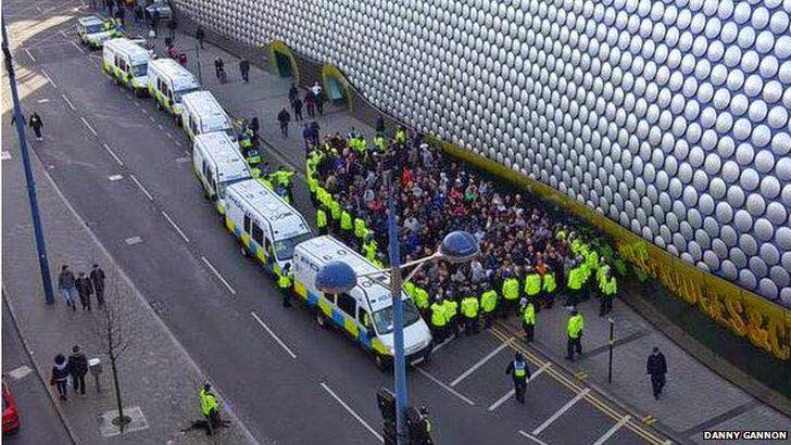 Football Hooligan Pictures: Wolves firm wrapped up at Birmingham 11 ...