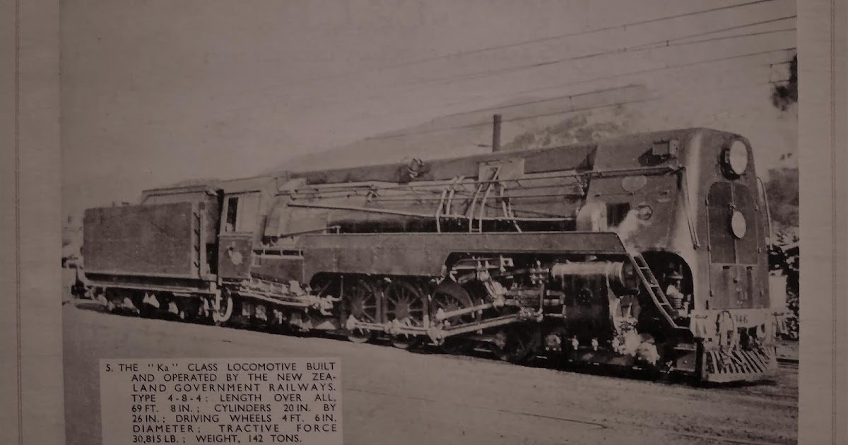 New Zealand Railway Models (Kiwi Trains): Ka & Kb (Full Streamlining ...