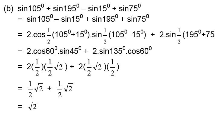 Contoh Soal Dan Pembahasan Jumlah Dan Selisih Sinus Dan Cosinus ...