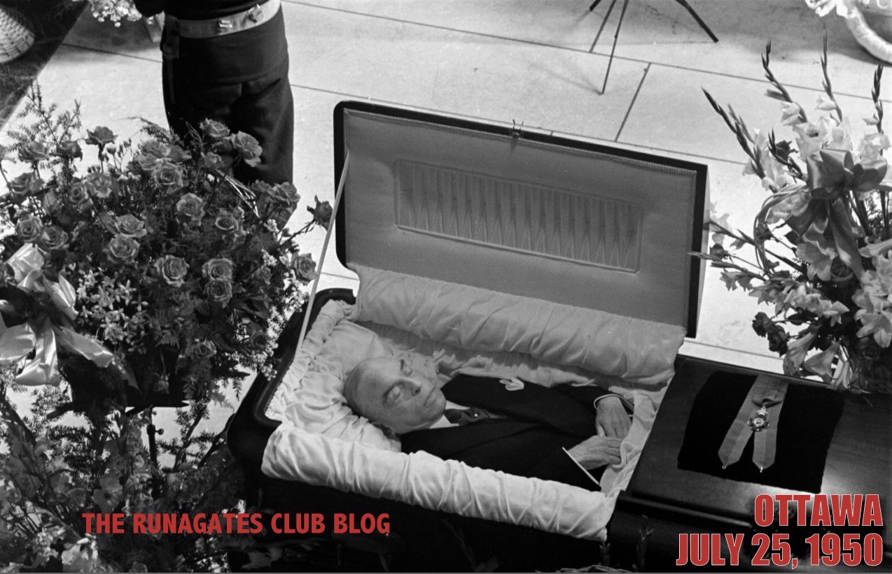 THE RUNAGATES CLUB: THE BELLEVILLE SECRET - the Mackenzie-King funeral ...