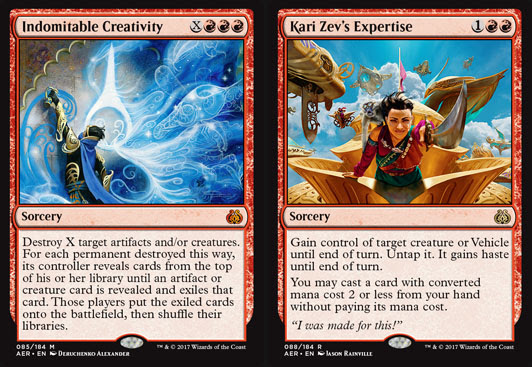Magic the Gathering Adventures: Aether Revolt Review: Red