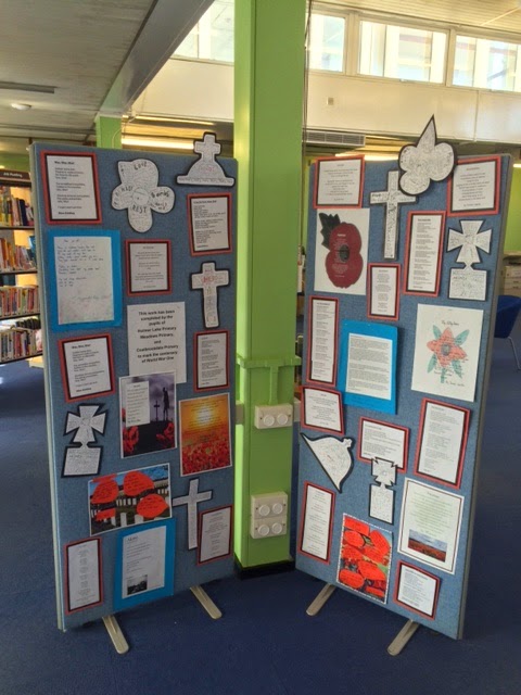 Telford WW1: School Childrens WW1 Poetry display at Madeley and ...