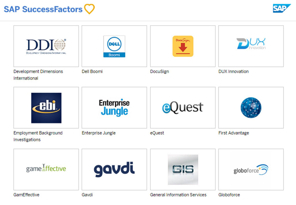 SAP Will Provide One-Stop Shop for Partner Apps with SAP SuccessFactors ...