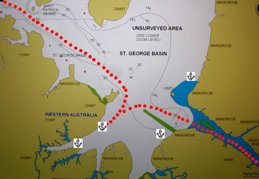 Sailing Aussie coast: St George Basin & Prince Regent River - 19/06/2013