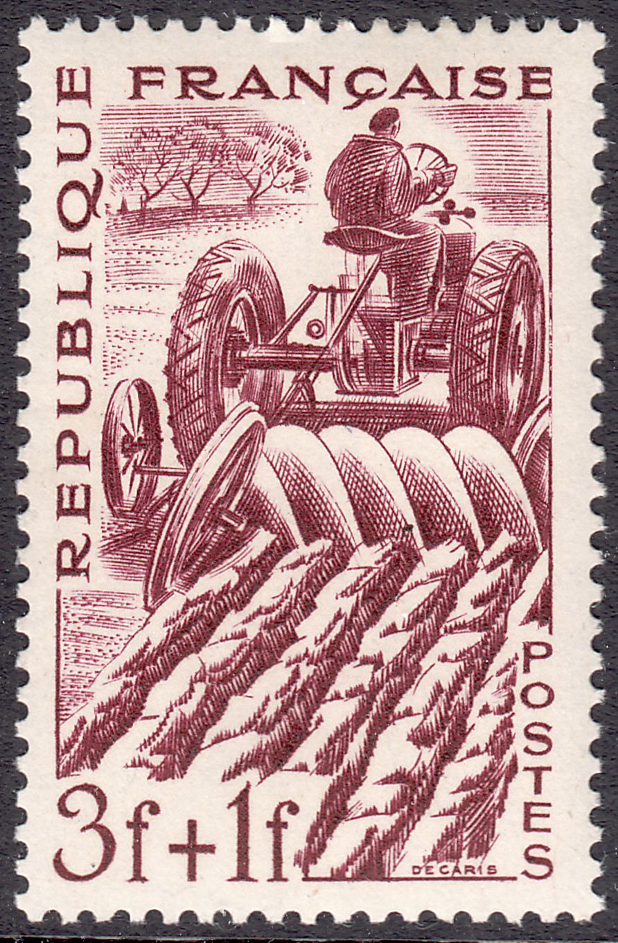 Engraved Stamps!: France 1949 - Trades
