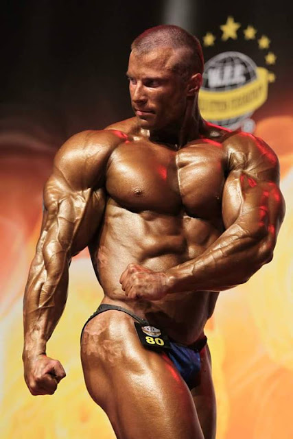 Worldwide Bodybuilders: Latvian bodybuilders Dmitry Romanov, Janis Drucka and Aivars Grigjanis