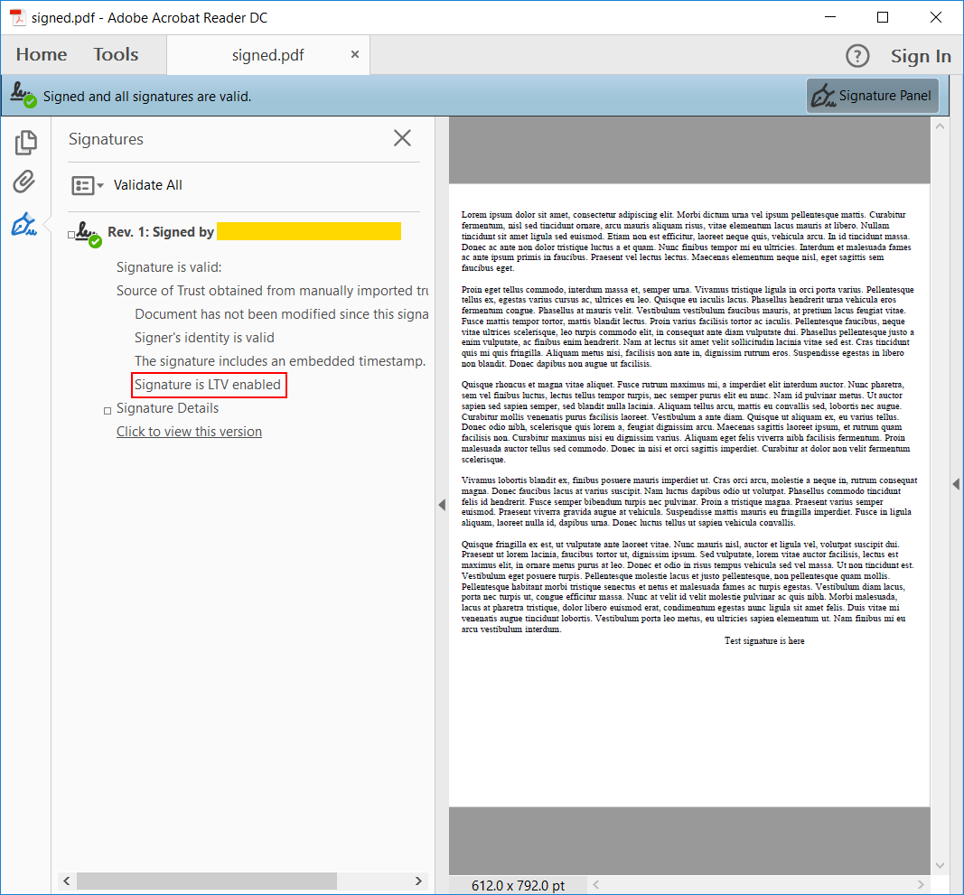 Java How To Sign A Pdf With Embedded Timestamp And Ltv