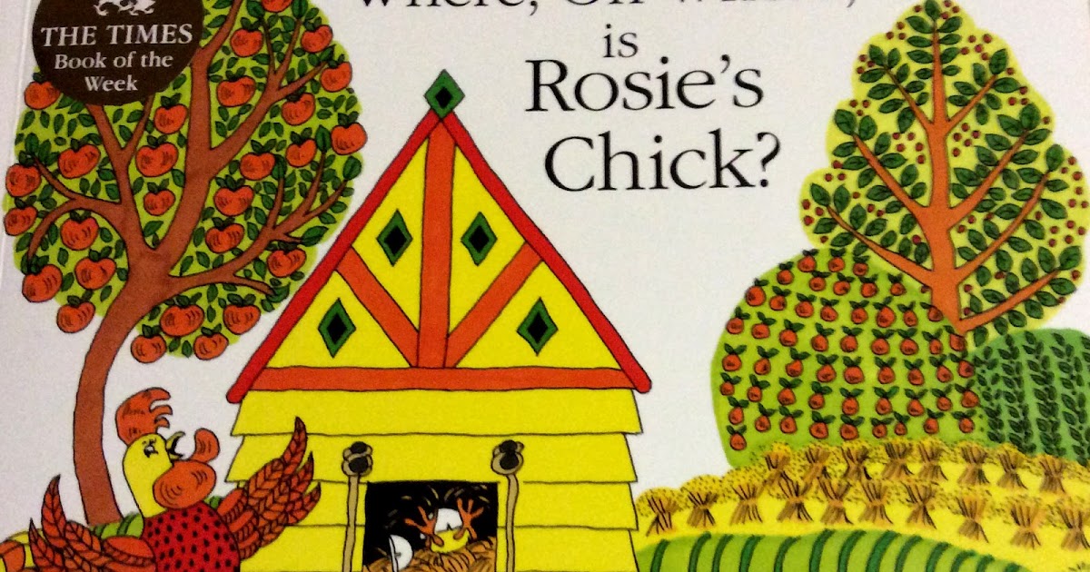 Group Blog: Using Pat Hutchins' Picture Books as Mentor Texts by Tina Cho