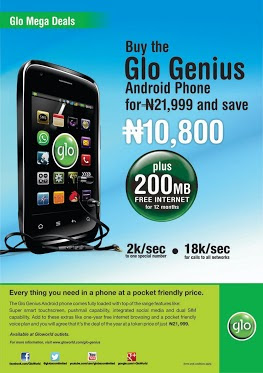 Cool stuff you can use.: Glo Introduces the Genius Smart Phone