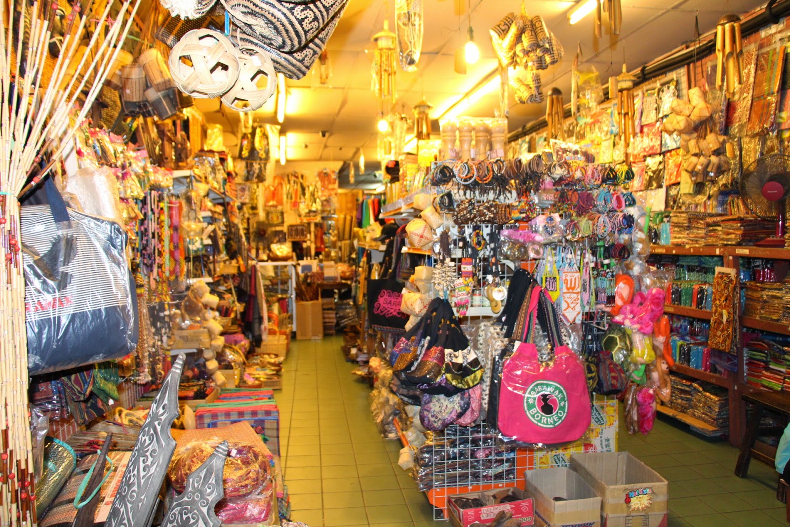 Muhammad Qul Amirul Hakim: Main Bazaar, Kuching, Sarawak (Kuching ...