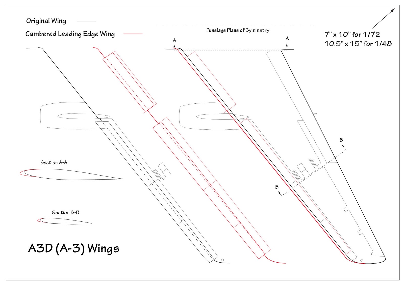 Tailhook Topics: A3D (A-3) Skywarrior Wings