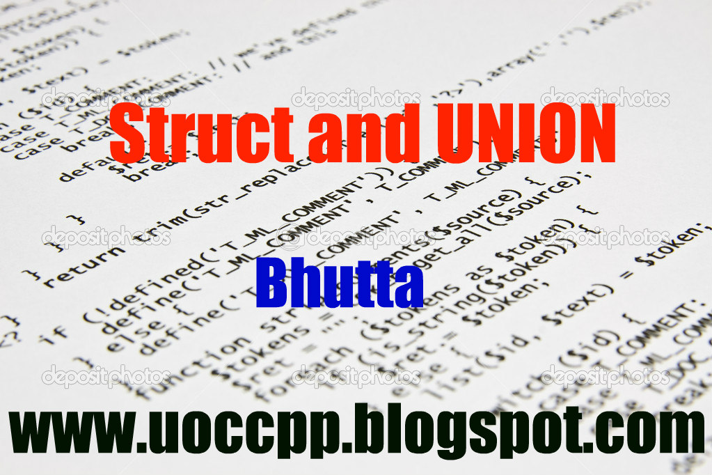 Difference between Structure and Union - Educational Blog For Books and ...