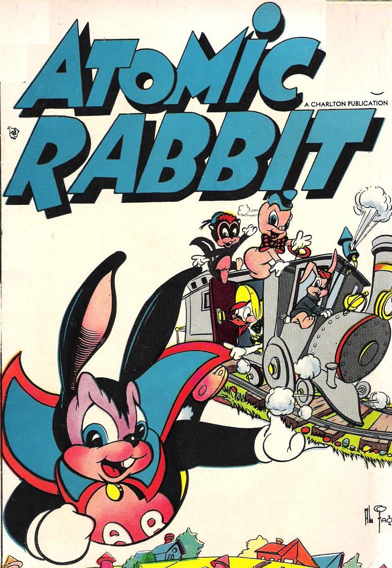 Old-fashioned Comics: Atomic Rabbit #01 - #11 (1955- 1958) Atomic Bunny ...
