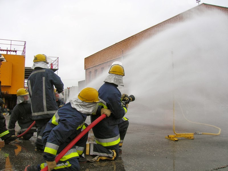 equipo contra incendio
