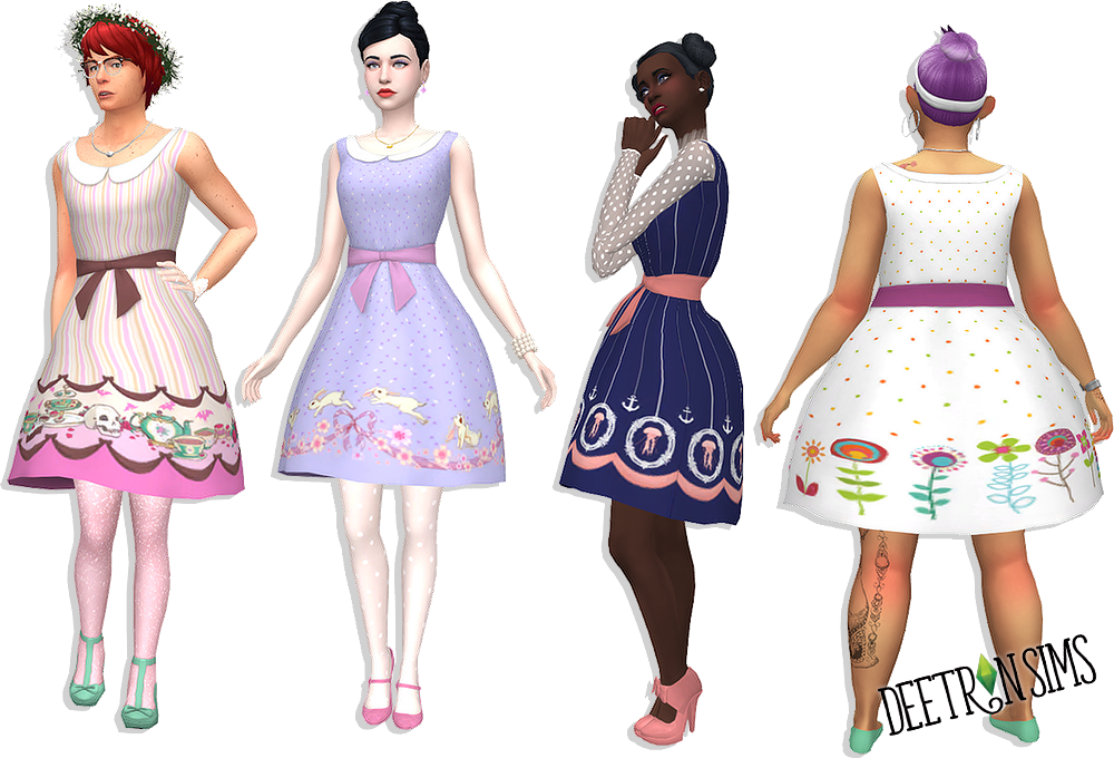 Deetron Sims: Easter Alice Dress