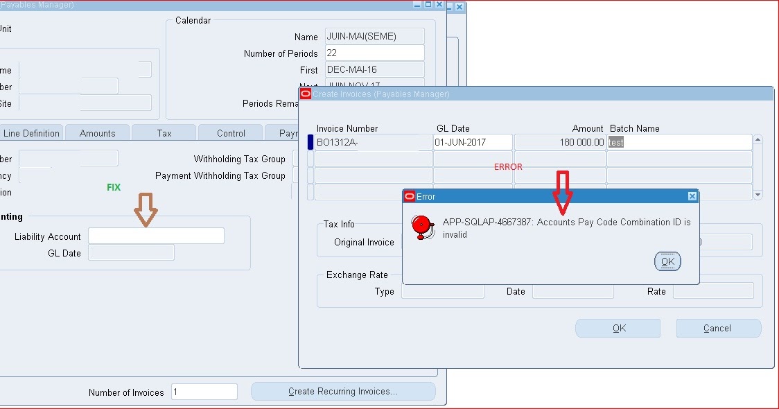 Oracle EBS R12: How to FIX Accounts Pay Code Combination ID is invalid ...