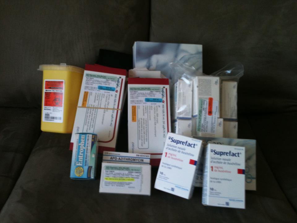 The Quest to be a Mom: IVF #1 begins with Suprefact!