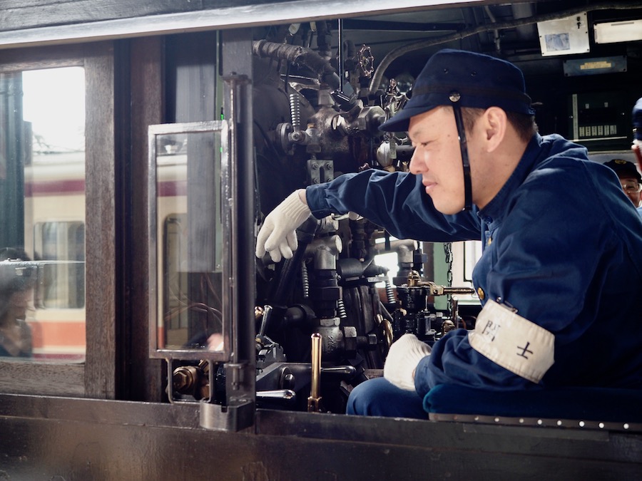 Nikko, Tochigi Prefecture - Train - SL Taiju (Tobu Railyway's Steam ...