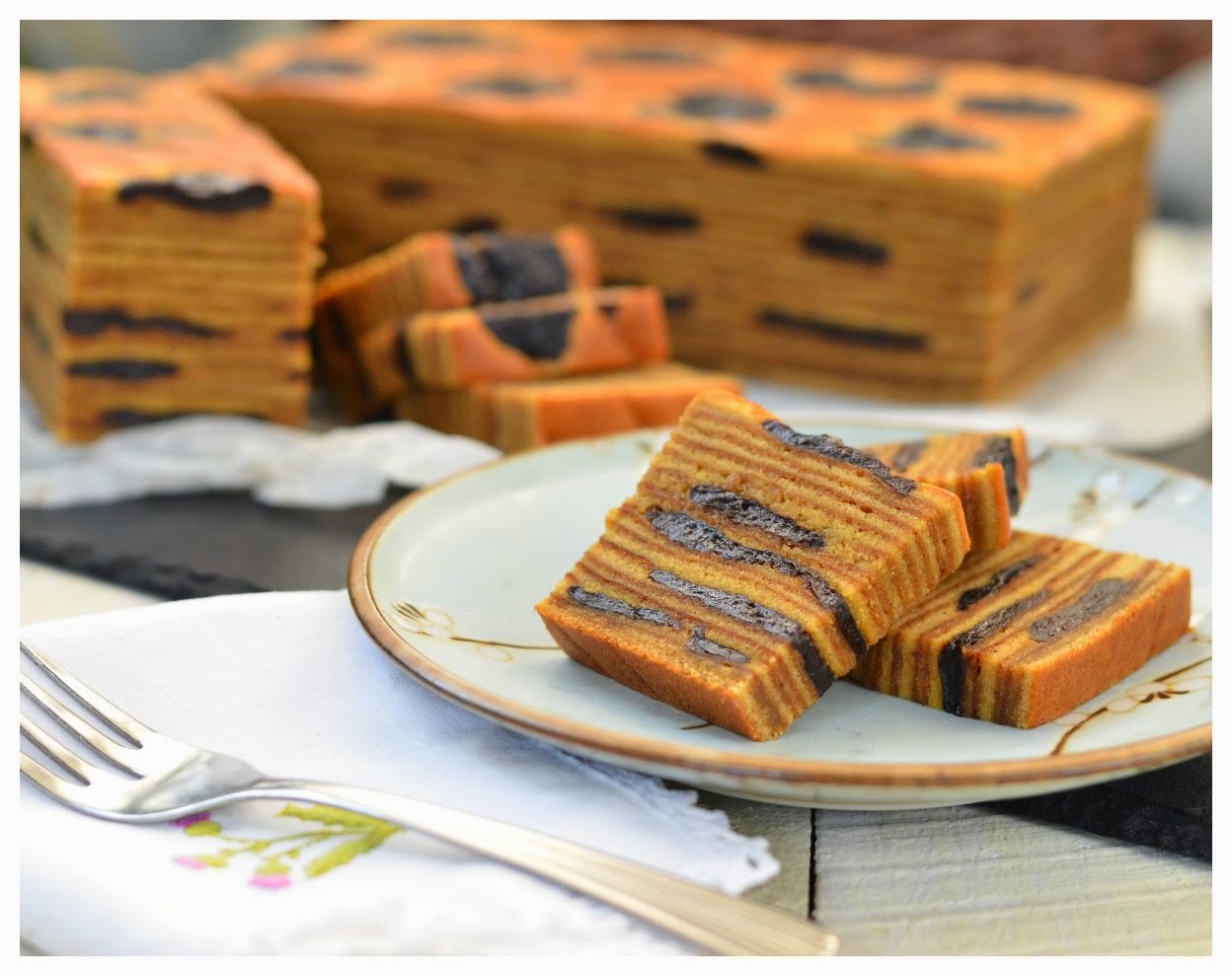 Indonesian Medan Food: Lapis Legit Prune / Kue Spekkoek (Decadent ...