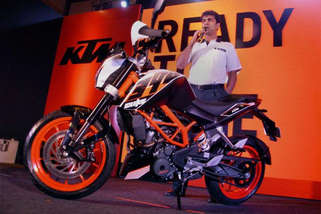 Twenty22-India on the move: Bajaj launches KTM 390 Duke
