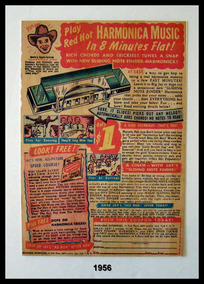 Janela aberta - Blogue de harmonica: Doc's Vintage Harmonica Collectables