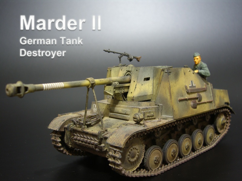 Marder II German Tank Destroyer 德國黃鼠狼（貂鼠）II 驅逐戰車