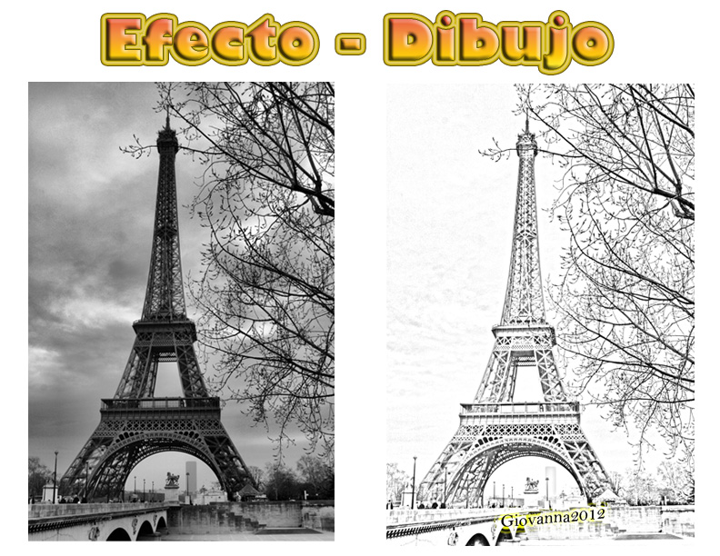 PHOTOSHOP Y ALGO MAS: EFECTO DIBUJO