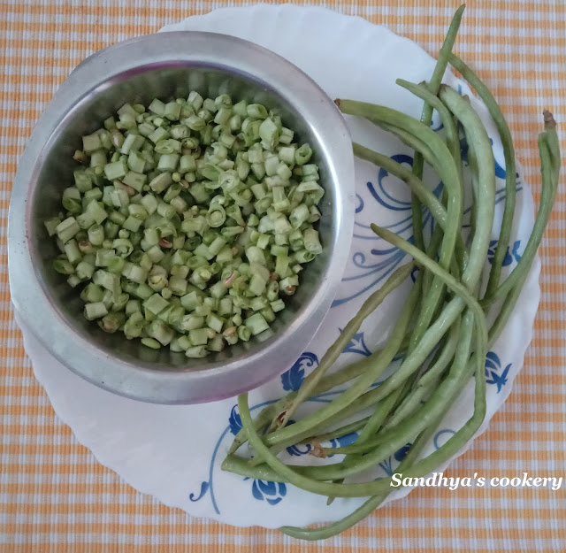 Sandhya's cookery : Payaru thoran - Achinga payar thoran - Long yard ...